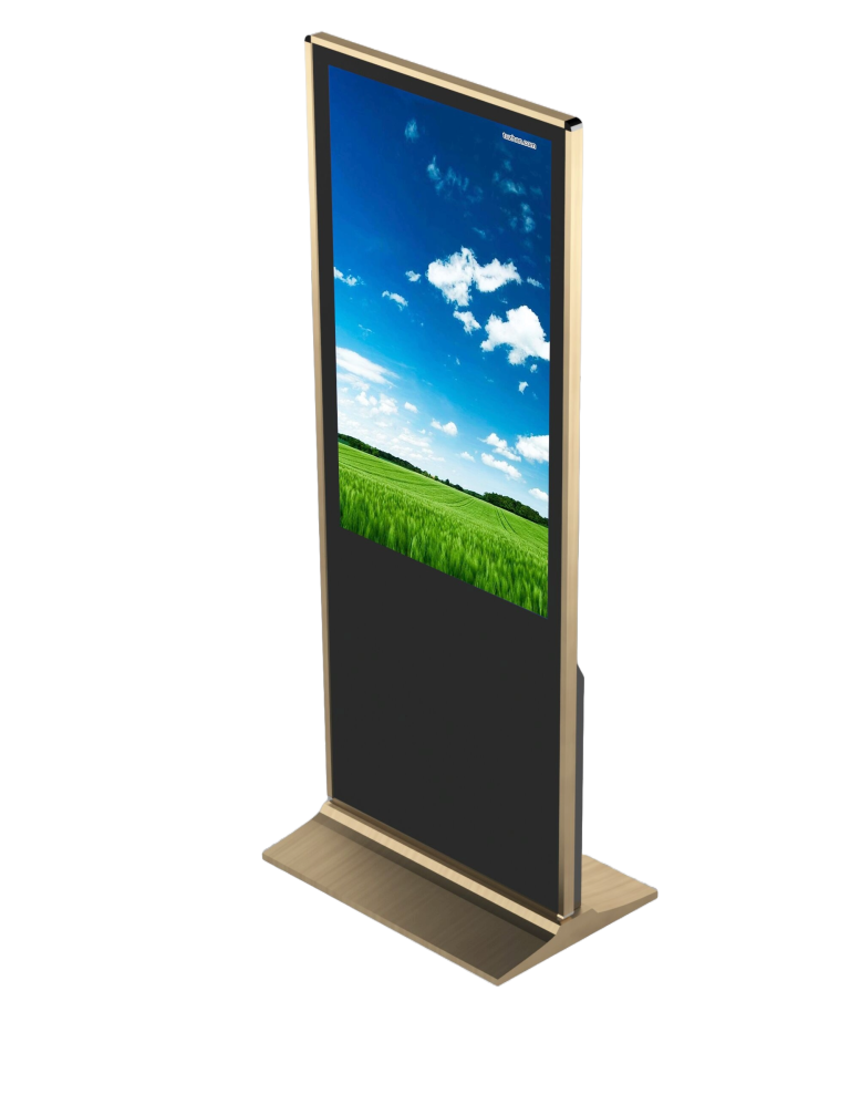 Single Side Slim Kiosk – Interactive. Space-Saving.